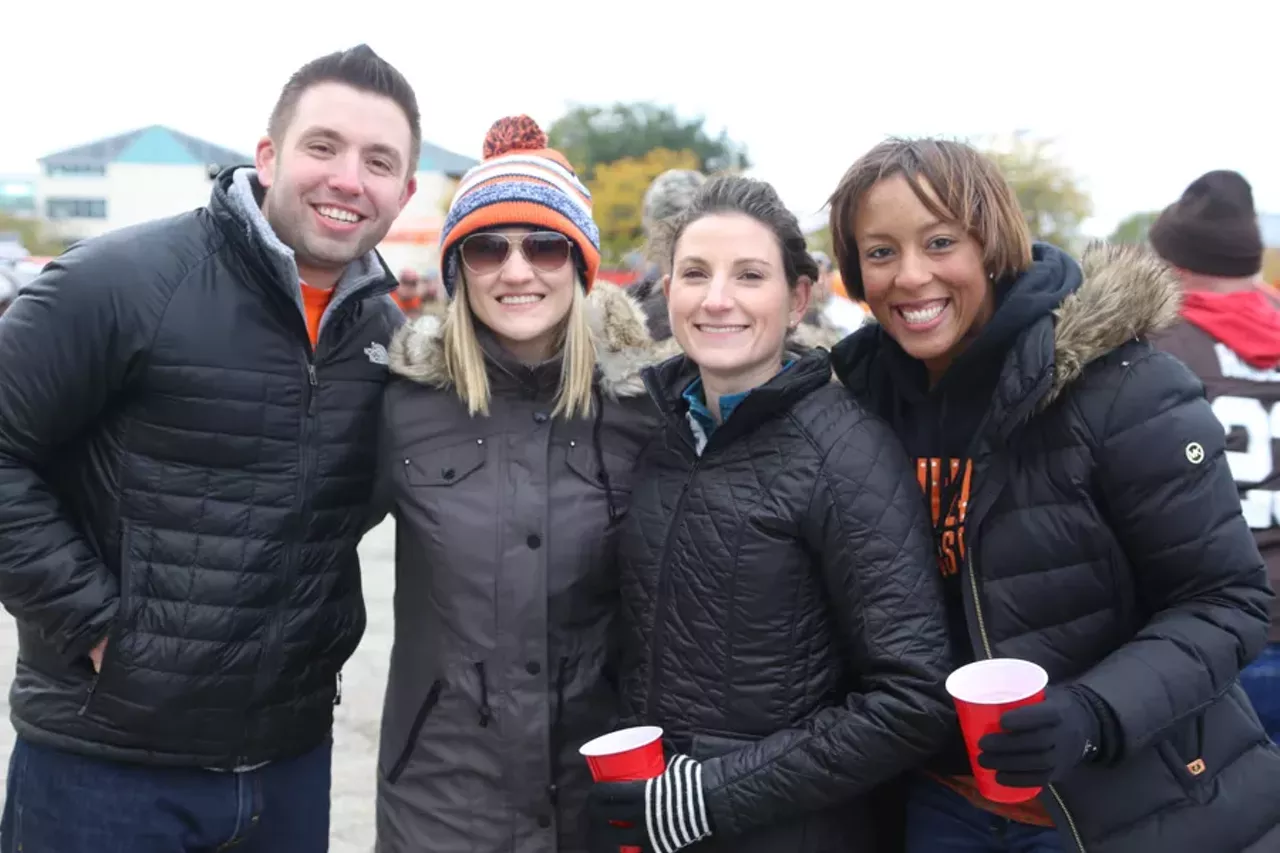 28 Photos from the Browns vs. Broncos Tailgate at the Muni Lot ...