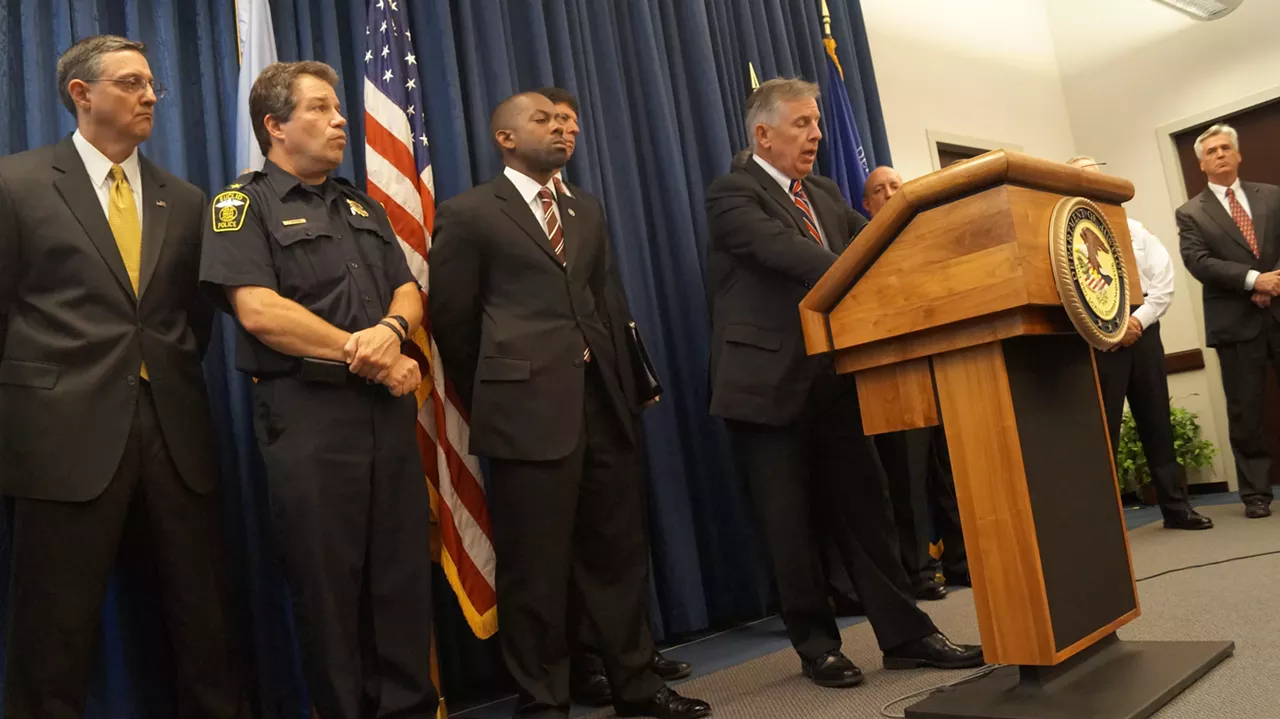 Pictures From The "Operation Fox Hound" Press Conference | Cleveland ...