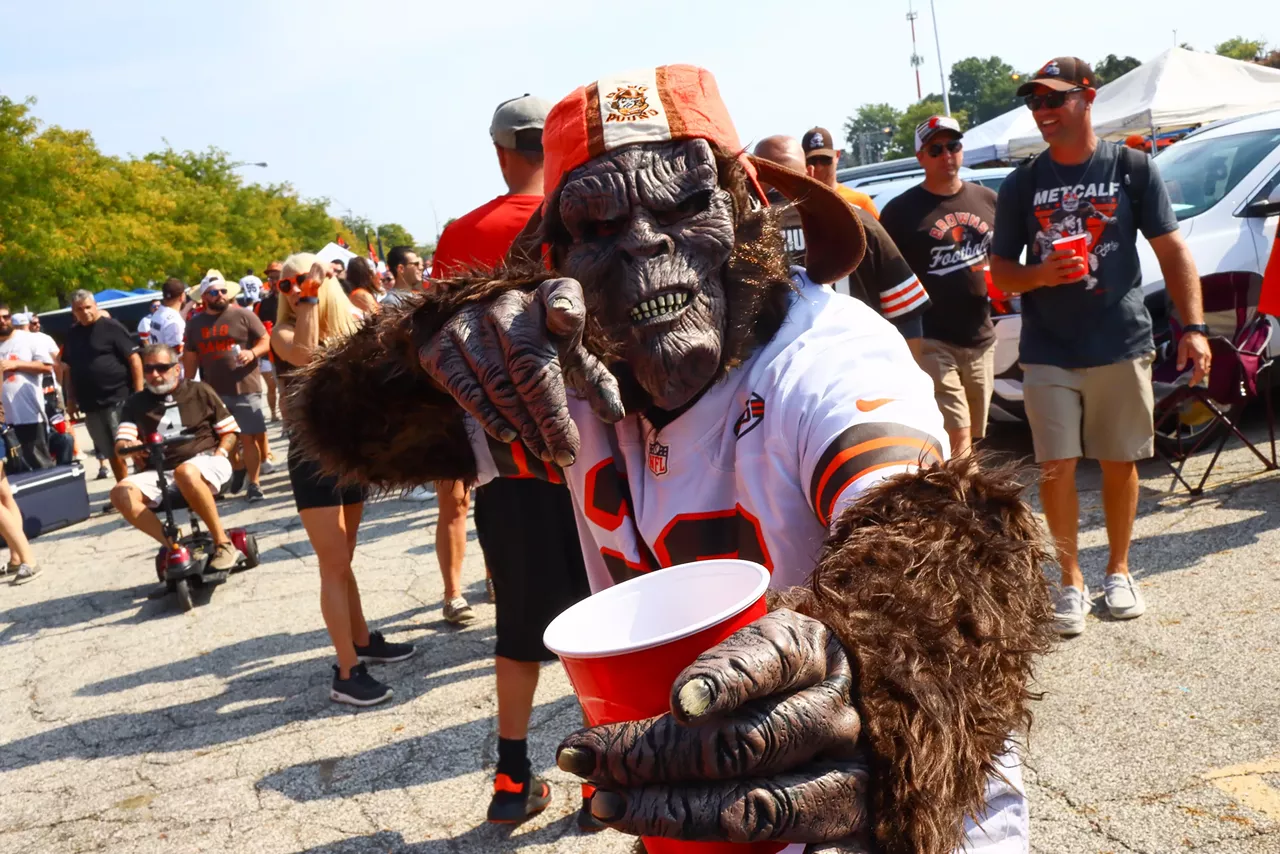 Everything We Saw in the Muni Lot Before the Browns' Epic 2022 Home ...
