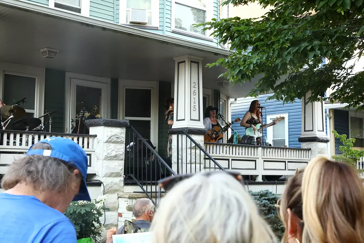 Photos: After Early Showers, Larchmere Porchfest Rocked on Without ...