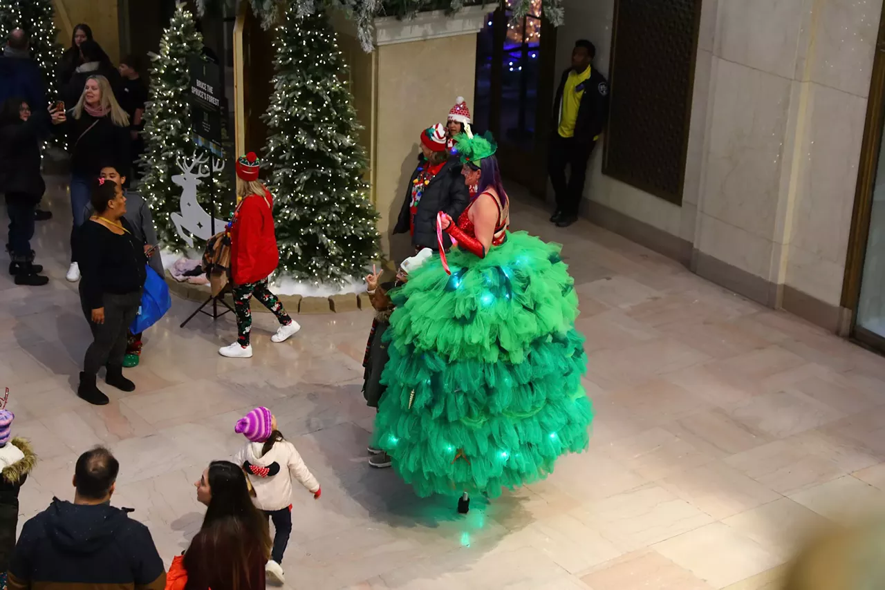 Photos From the Annual Winterland Holiday Tree Lighting on Public ...