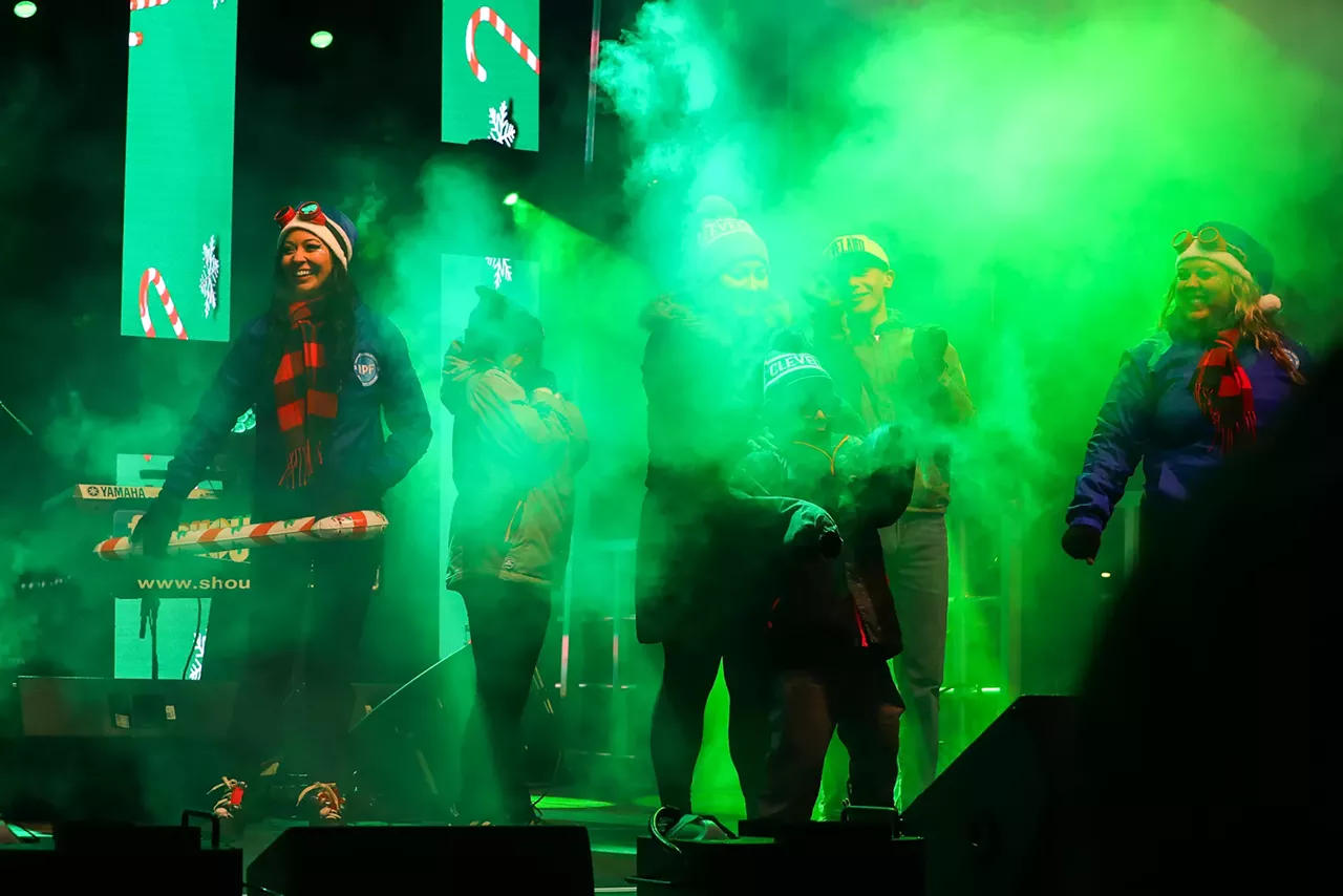 Photos From the Annual Winterland Holiday Tree Lighting on Public ...