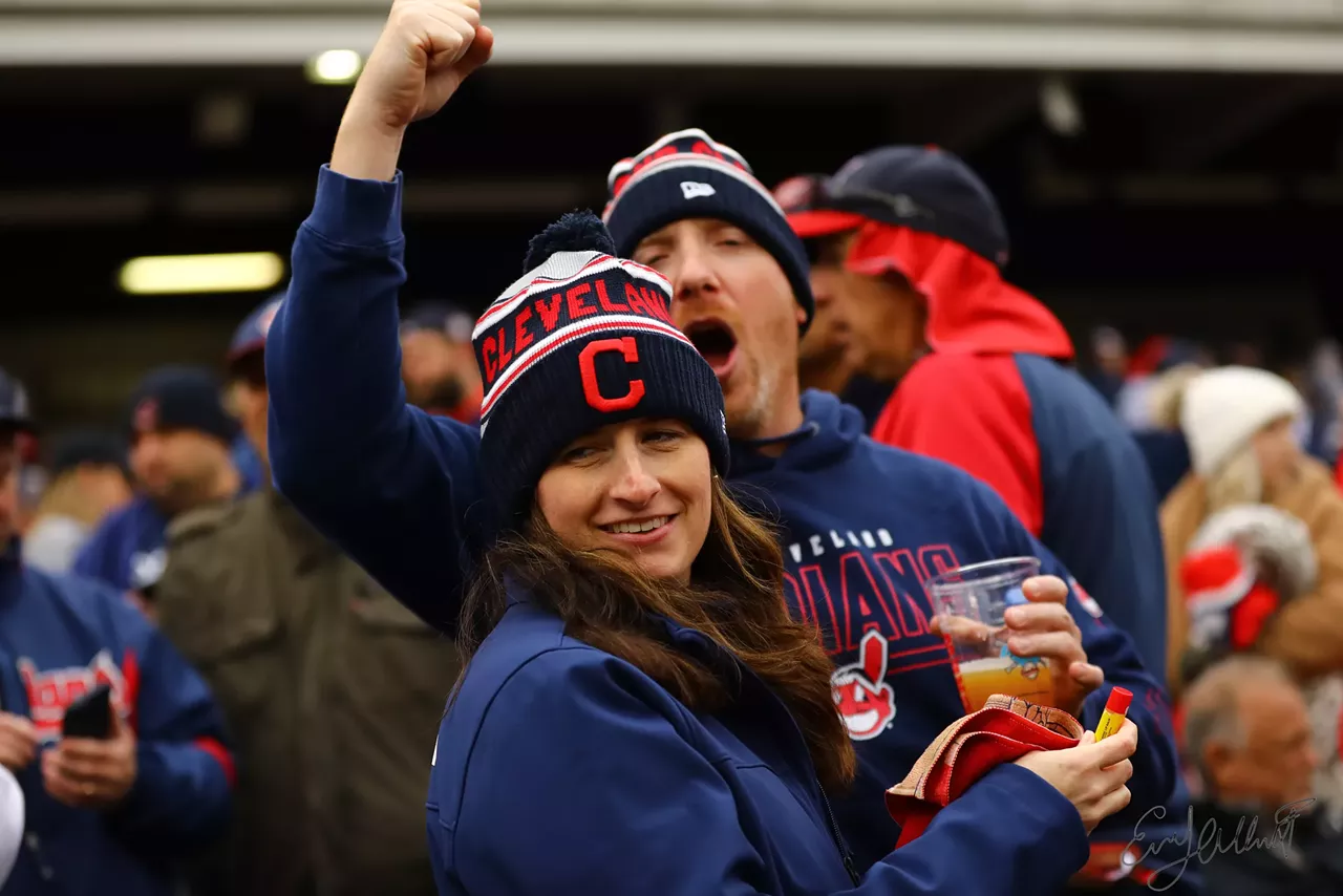 Photos From the Guardians' Playoff Home Opener Win Against the Rays ...