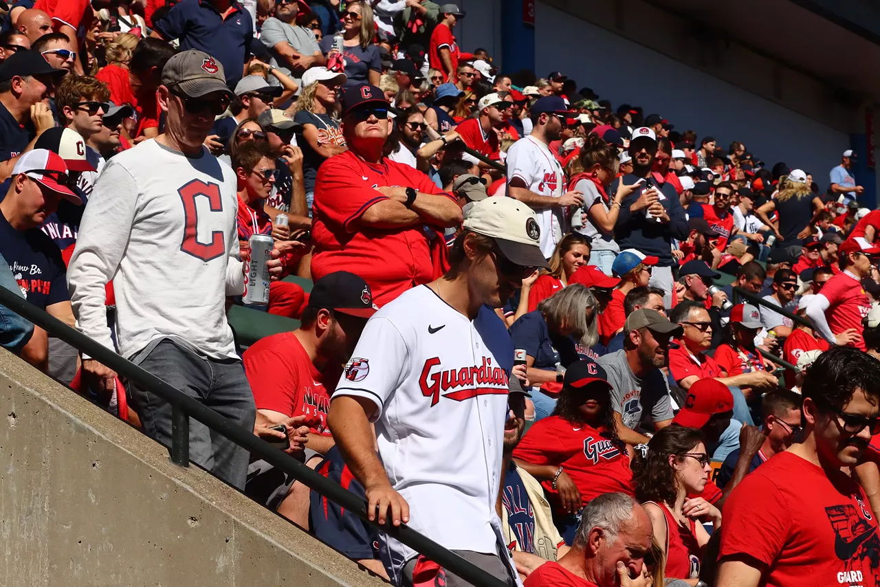 Photos: Scenes From Downtown Cleveland During the Guardians' Playoff ...