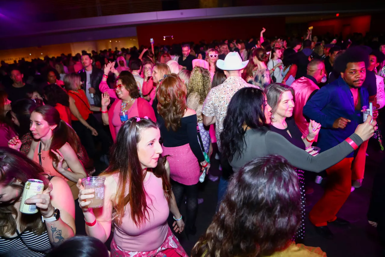 Photos: The Cleveland Museum of Art Transformed into a Pink-Filled ...