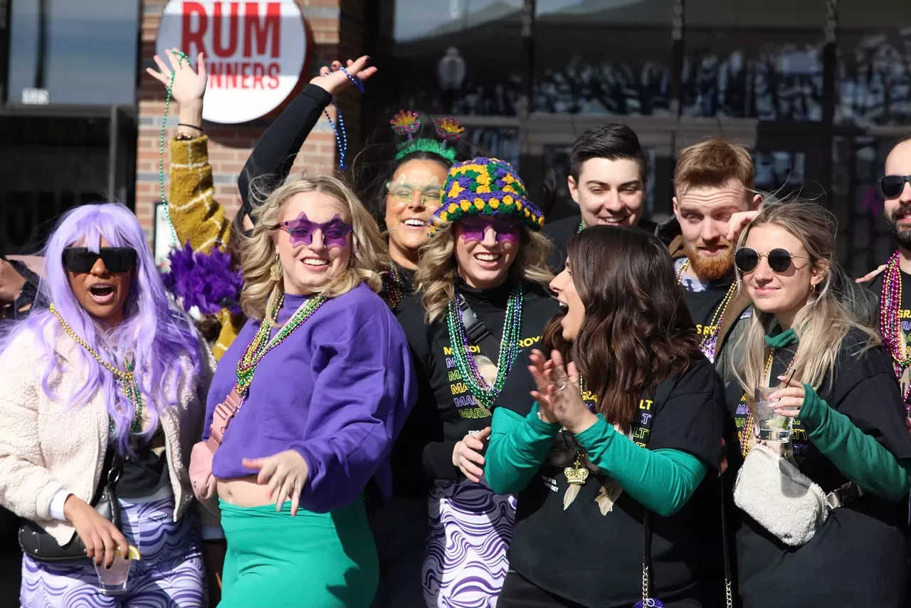 Photos: The Inaugural Flats East Bank Mardi Gras Parade Brought New ...