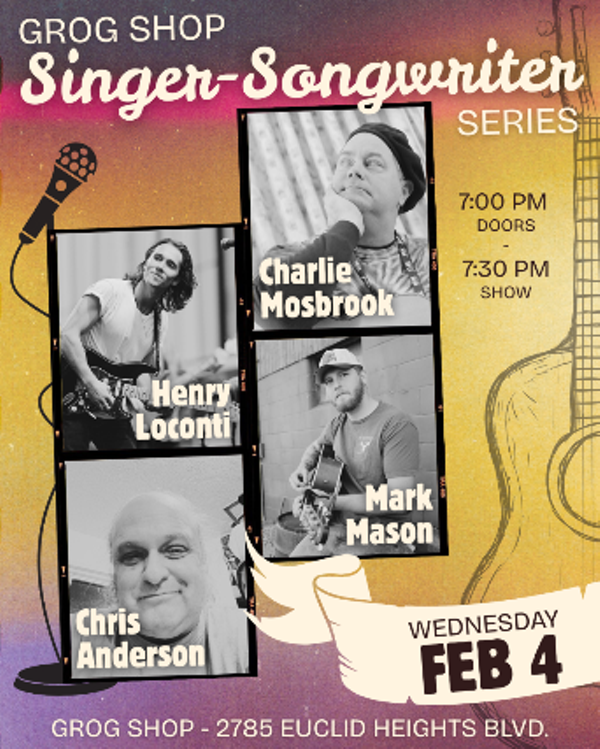 Singer-Songwriter Series w/ Henry Loconti, Chris Anderson, Mark Mason ...