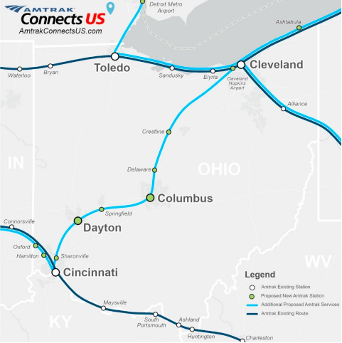 Proposed Ohio Amtrak Lines Get Federal Funding Boost | Cleveland ...
