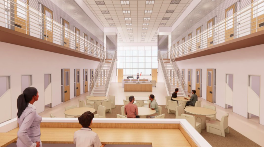 County Jail Architects Make Case for Low-Rise, Four-Story Campus Design ...
