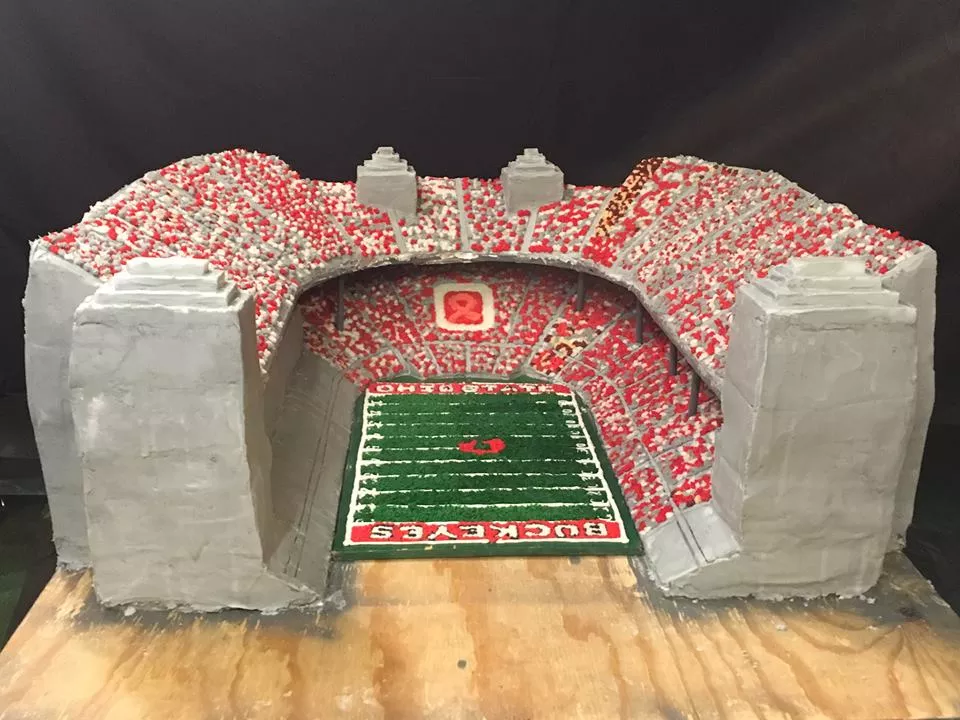 Another Awesome Ohio Stadium Cake as OSU Looks to Beat Indiana This ...