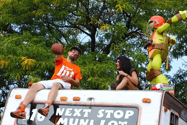 Everything We Saw in the Muni Lot Before the Browns' Epic 2022 Home ...